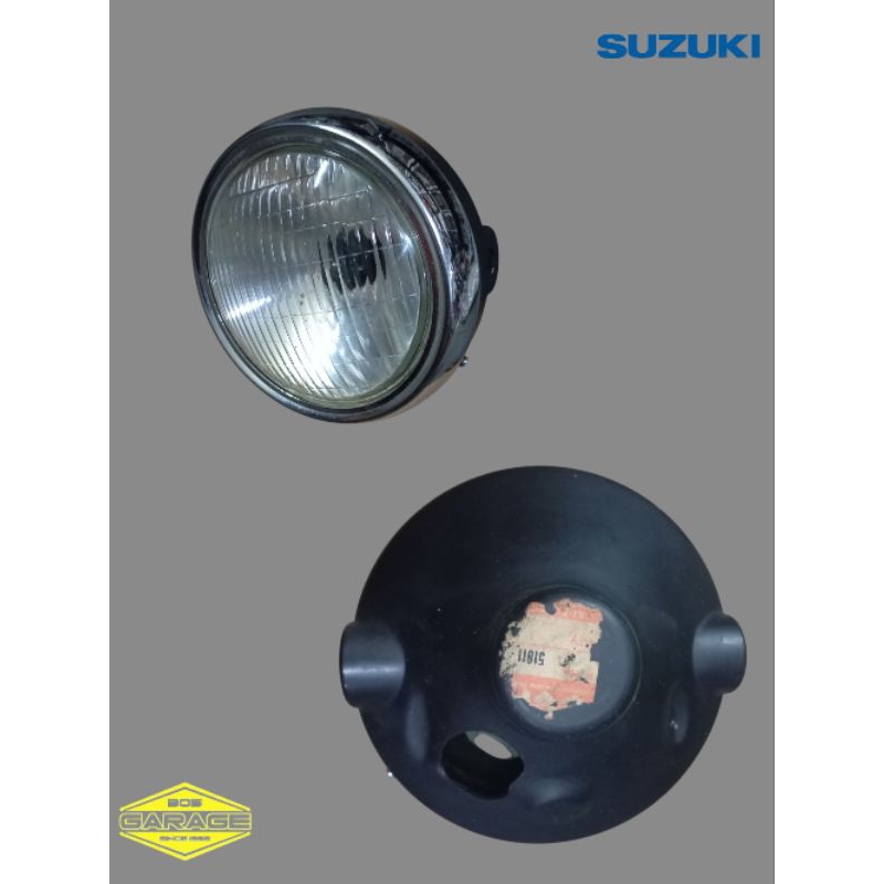 Suzuki ts100 ts125ER ts duster nos original windshield reflector ...
