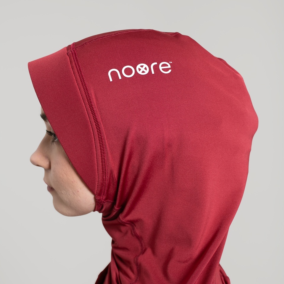 New Veda Pro - Sport Hijab - Maroon - Noore | Shopee Malaysia