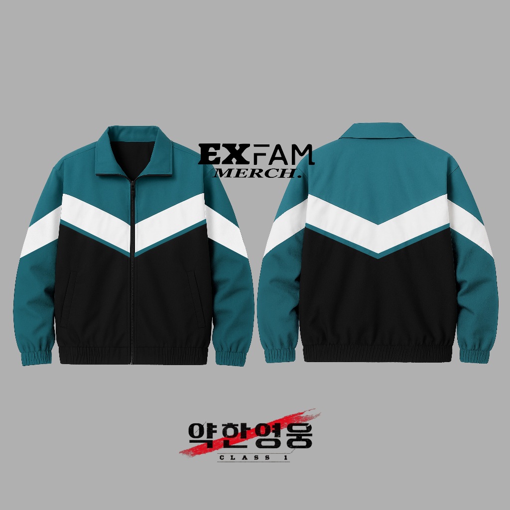 Weak Hero An Soo Ho Style Outfits Korean Unisex Jacket | Shopee Malaysia