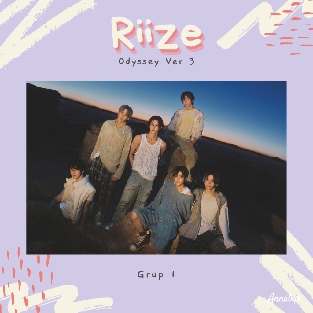 Poster Riize Odyssey Ver 3 (PART 1) | Shopee Malaysia