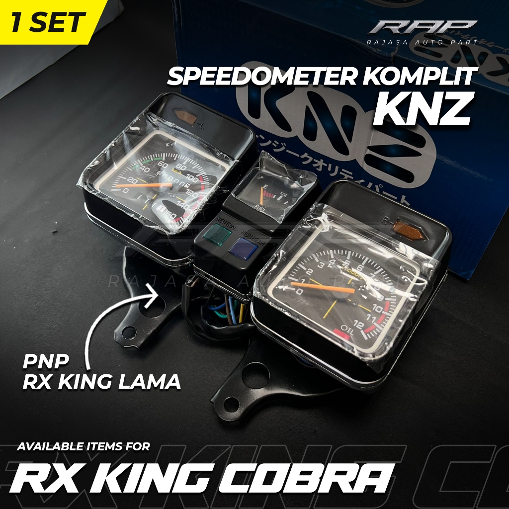 COMPLETE SPEEDOMETER RX KING COBRA RX KING OLD PNP COMPLETE KNZ QUALITY ...