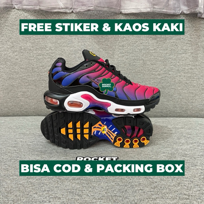 [ 100% NEW ] Air Max TN Plus Barca Shoes | Shopee Malaysia