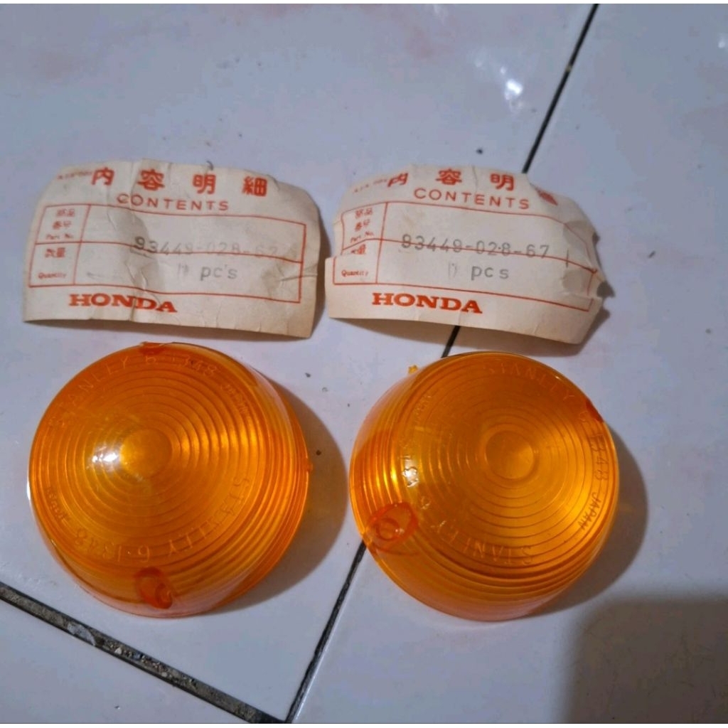 Mica sen glass sen sein reting riting honda c70 cb100 cb125 gl100 gl125 ...
