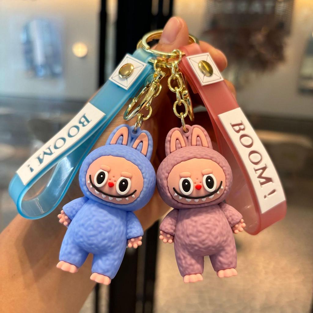 GANTUNGAN Premium Keychain Cute Labubu Powerpuff Girls Cute Lubu ...