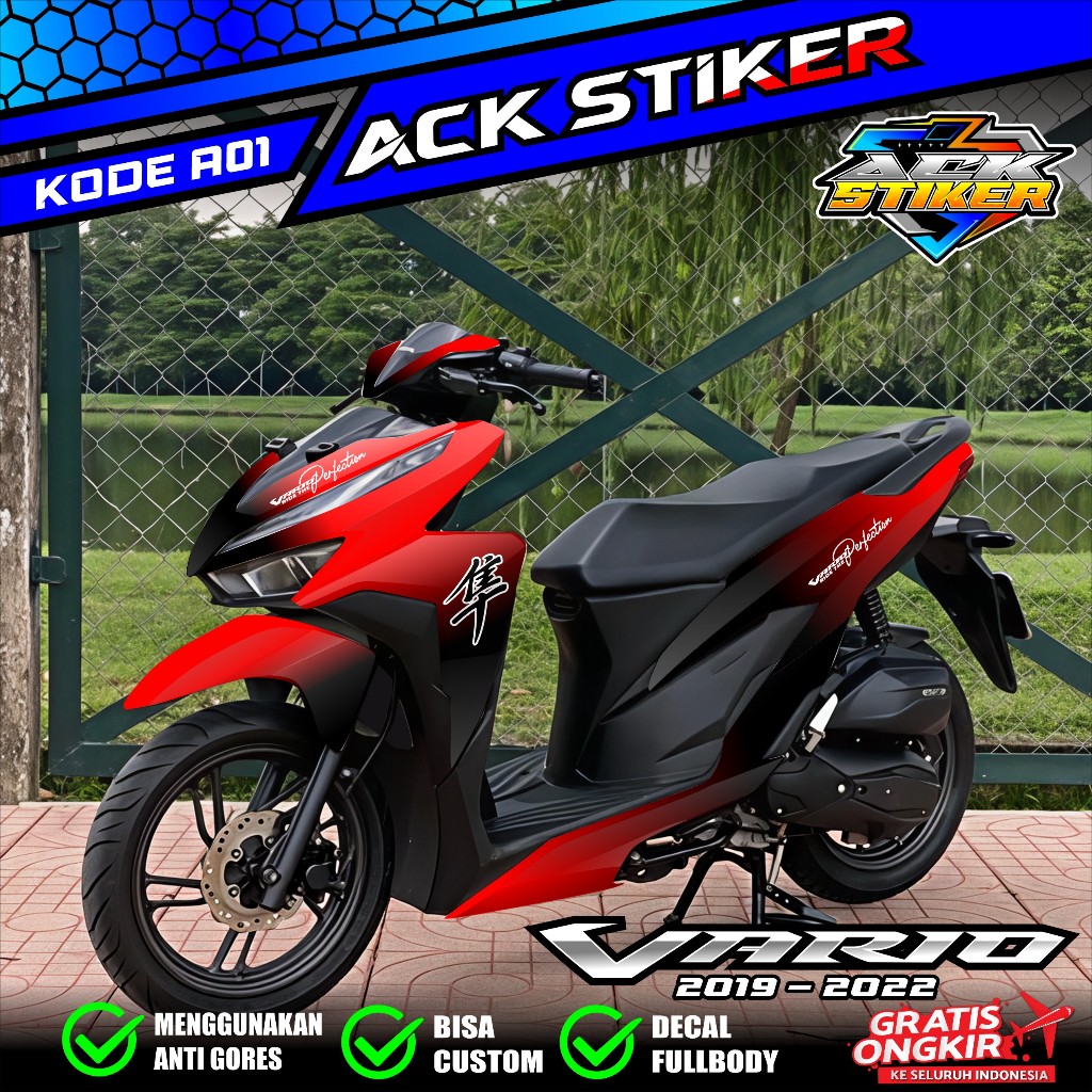 NEWEST Decal Sticker Honda Vario New 125 150 Full body - Modified ...