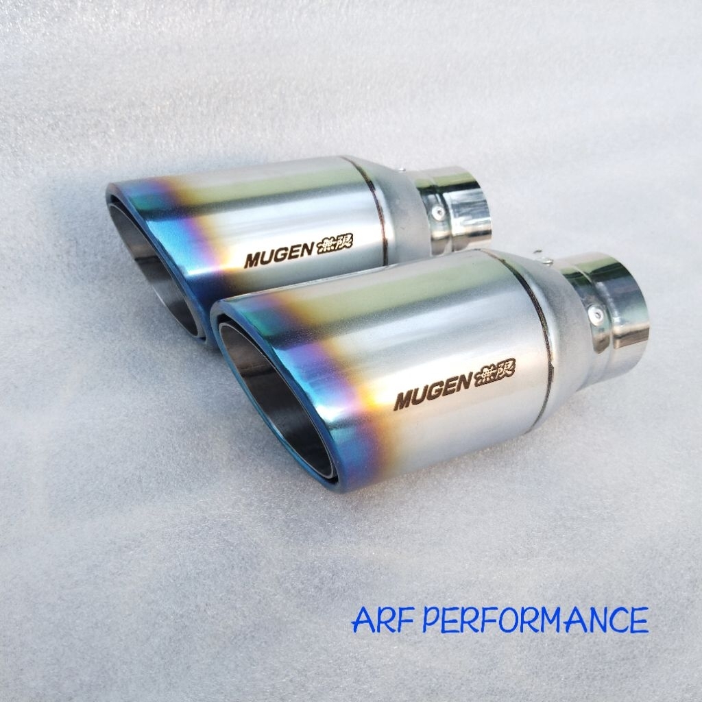 MUGEN arf performance car exhaust TAILPIPE | Shopee Malaysia