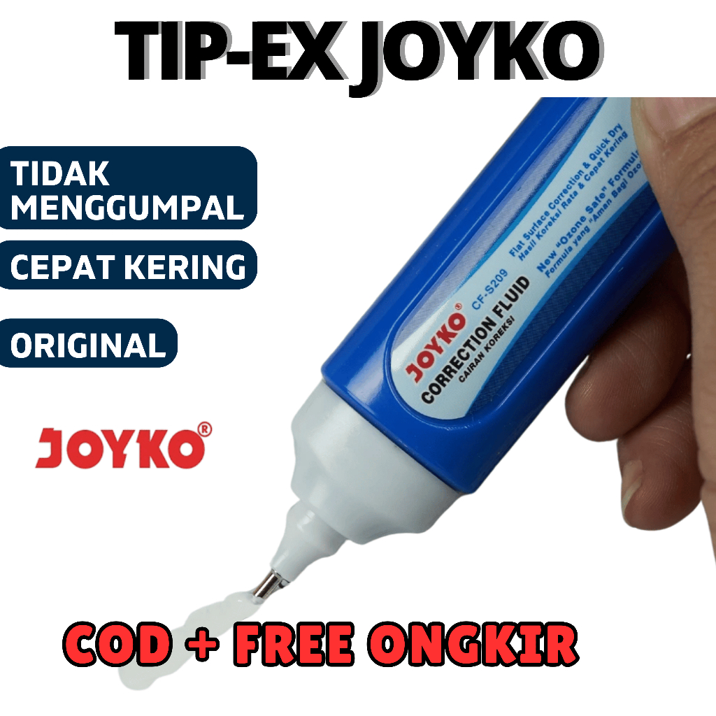 JOYKO Correction Fluid CF-S209 | Joyko liquid typeX | Writing ...
