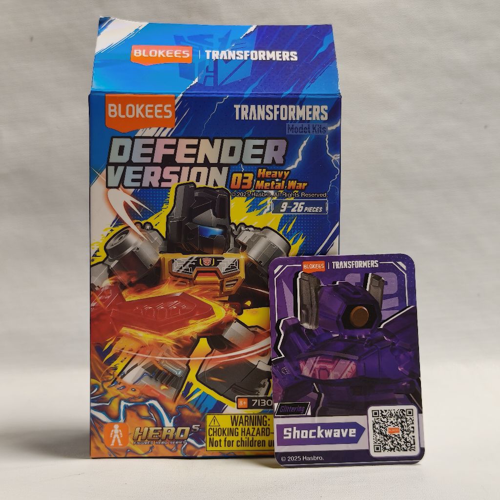 Blokees Glittering Shockwave Transformers Defender Version 03 Heavy ...