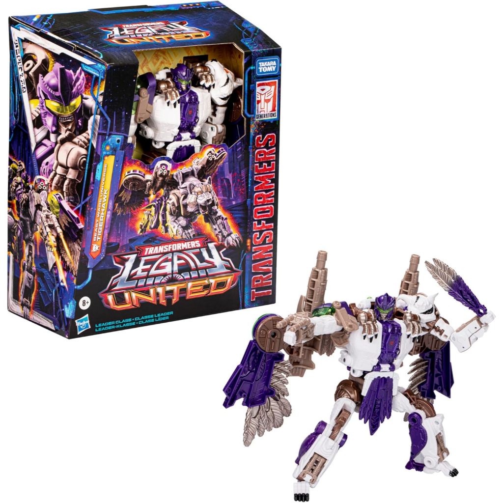 Transformers Legacy United Leader Class Beast Wars Universe Tigerhawk ...