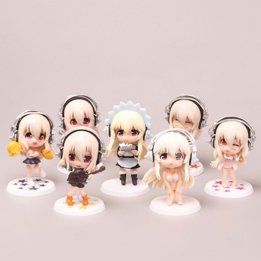 SoniAni Action Figure: Super Sonico The Animation | Super Sonico Anime ...