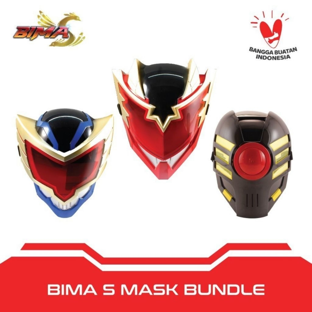Original BIMA S mask children'S toy with BIMA S mask series RKC 0806-1 ...