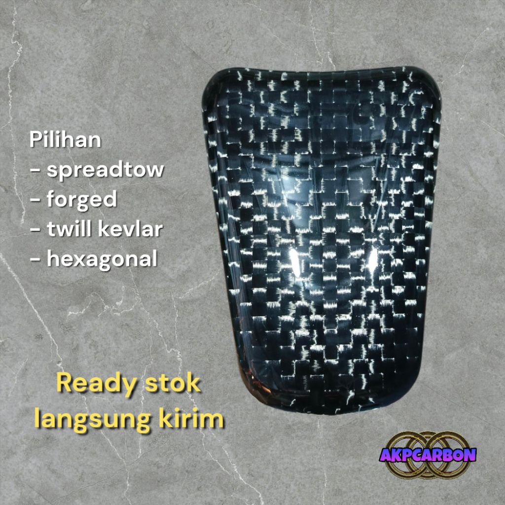 Original Aerox New 155 Carbon Tank Cover | Shopee Malaysia