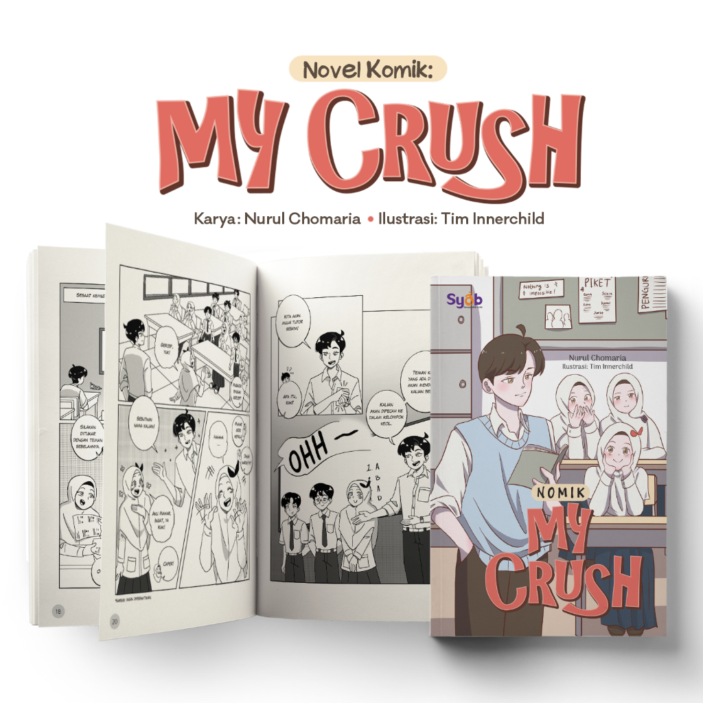 My Crush Comic Novel - NURUL CHOMARIA, S.Psi | Shopee Malaysia