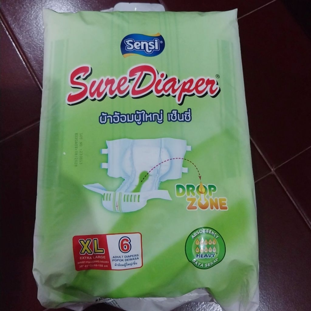Sensi Sure Diaper Adult Diapers (size XL) | Shopee Malaysia