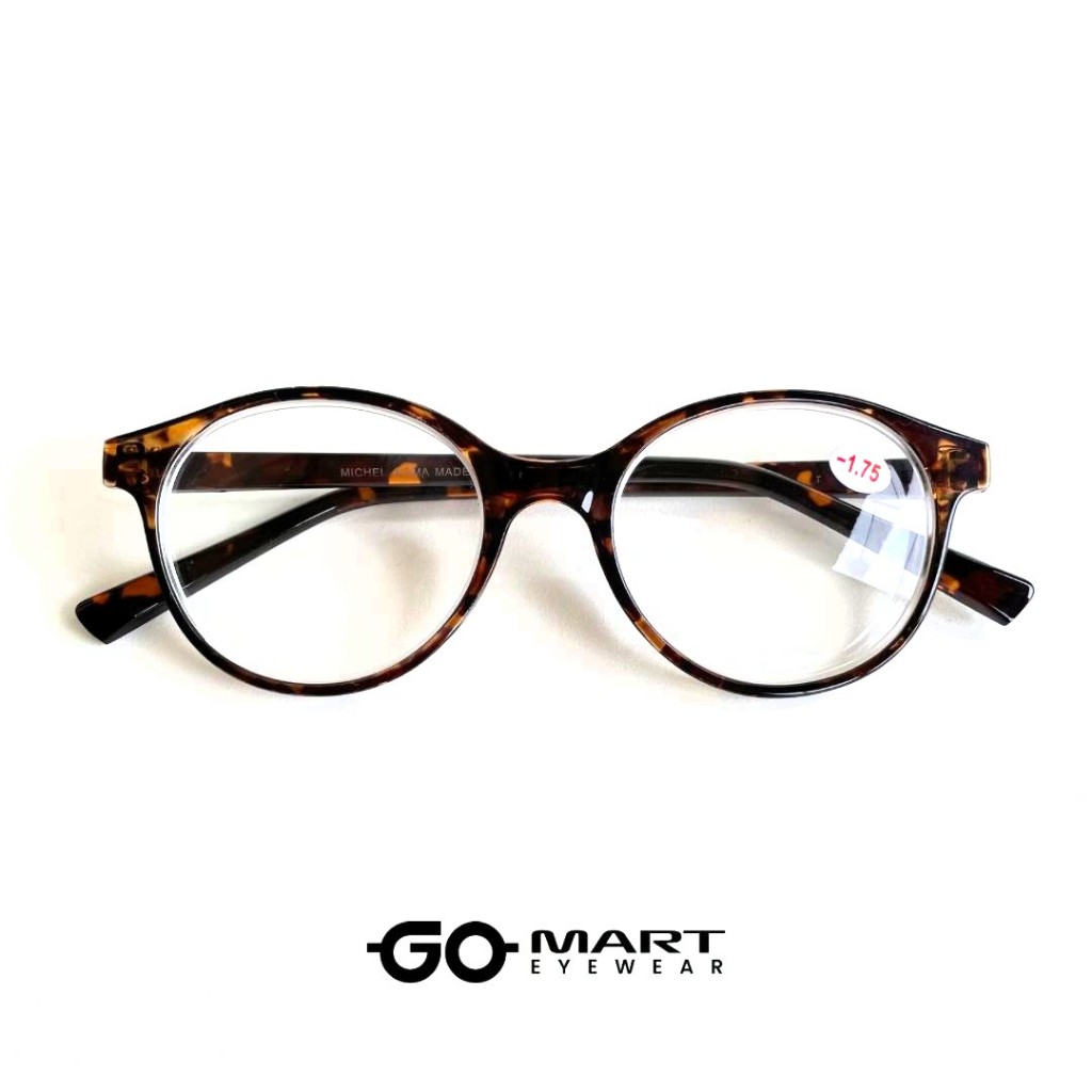 Minus Lens Glasses - Oval Leopard Model - Men/Women - KT419MN | Shopee ...