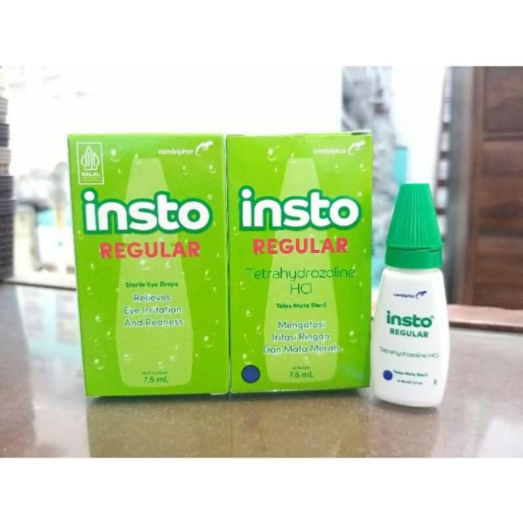 MERAH MATA Insto Regular Eye Drops to Treat Red and Sore Eyes 7,5ml ...