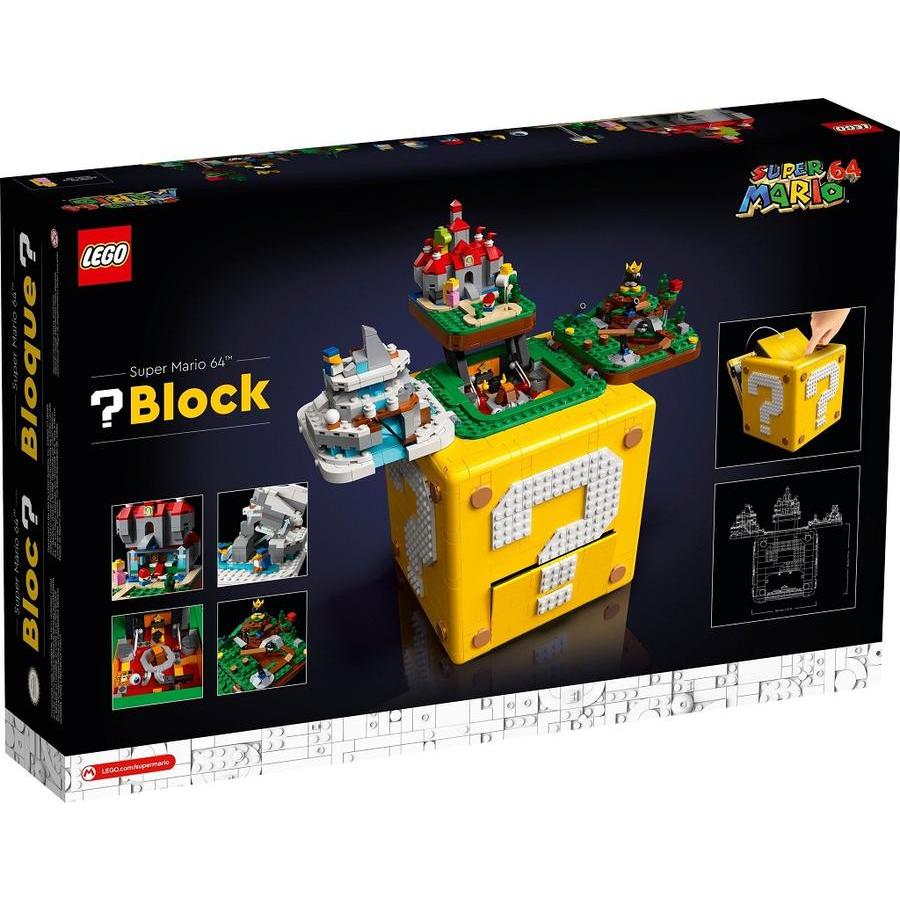 Lego Super Mario 71395 Super Mario 64 Question Mark Block | Shopee Malaysia