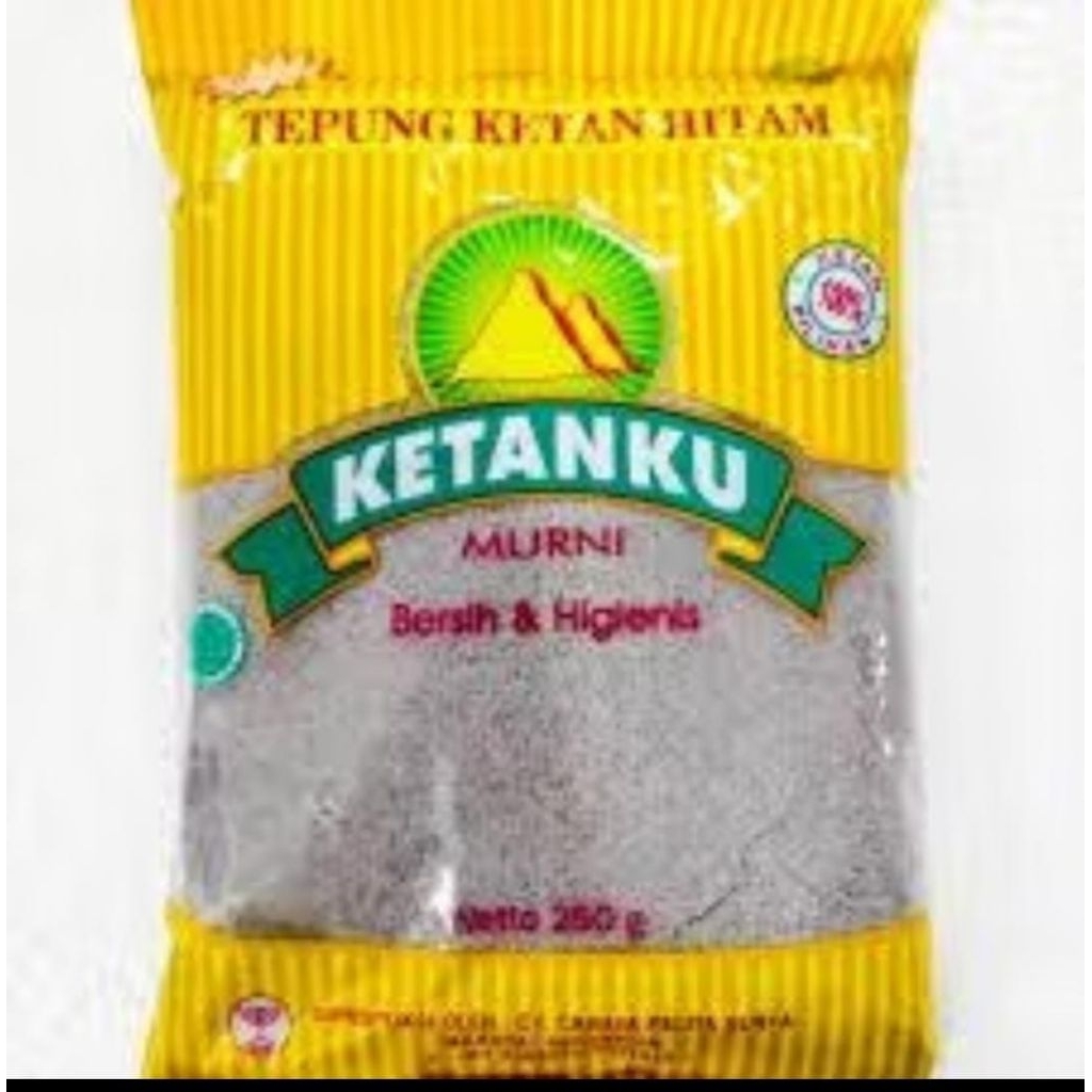 BLACK GLUTINY RICE FLOUR 250GR PURE BLACK GLUTINY RICE FLOUR | Shopee ...