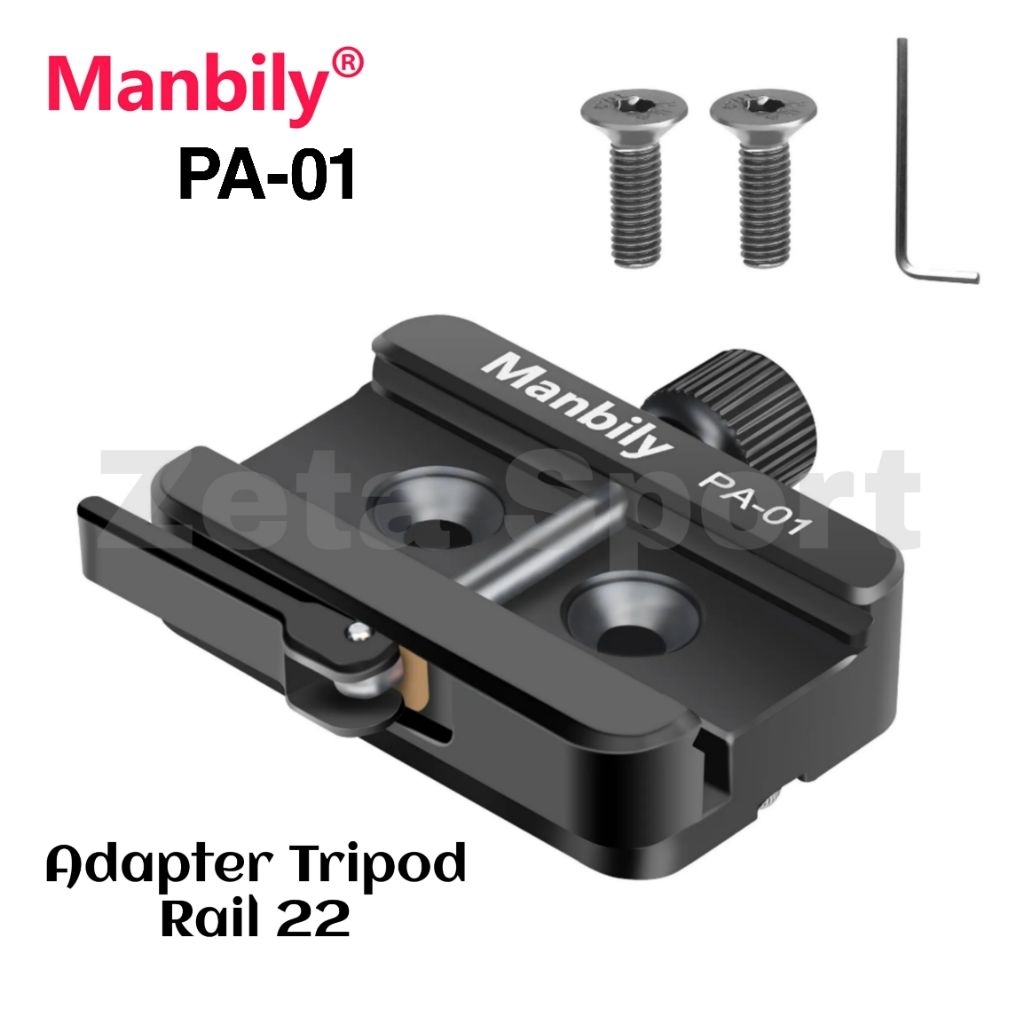 Tripod Rail Adapter 22 MANBILY PA-01 Original 100% | MANBILY PA 01 ...