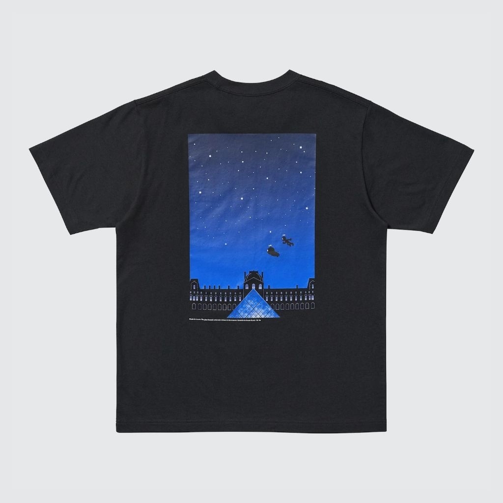 Uniqlo Louvre x Doraemon T-shirt (Pyramide) | Louvre x Doraemon UT Short Sleeve T-Shirt - Black ...