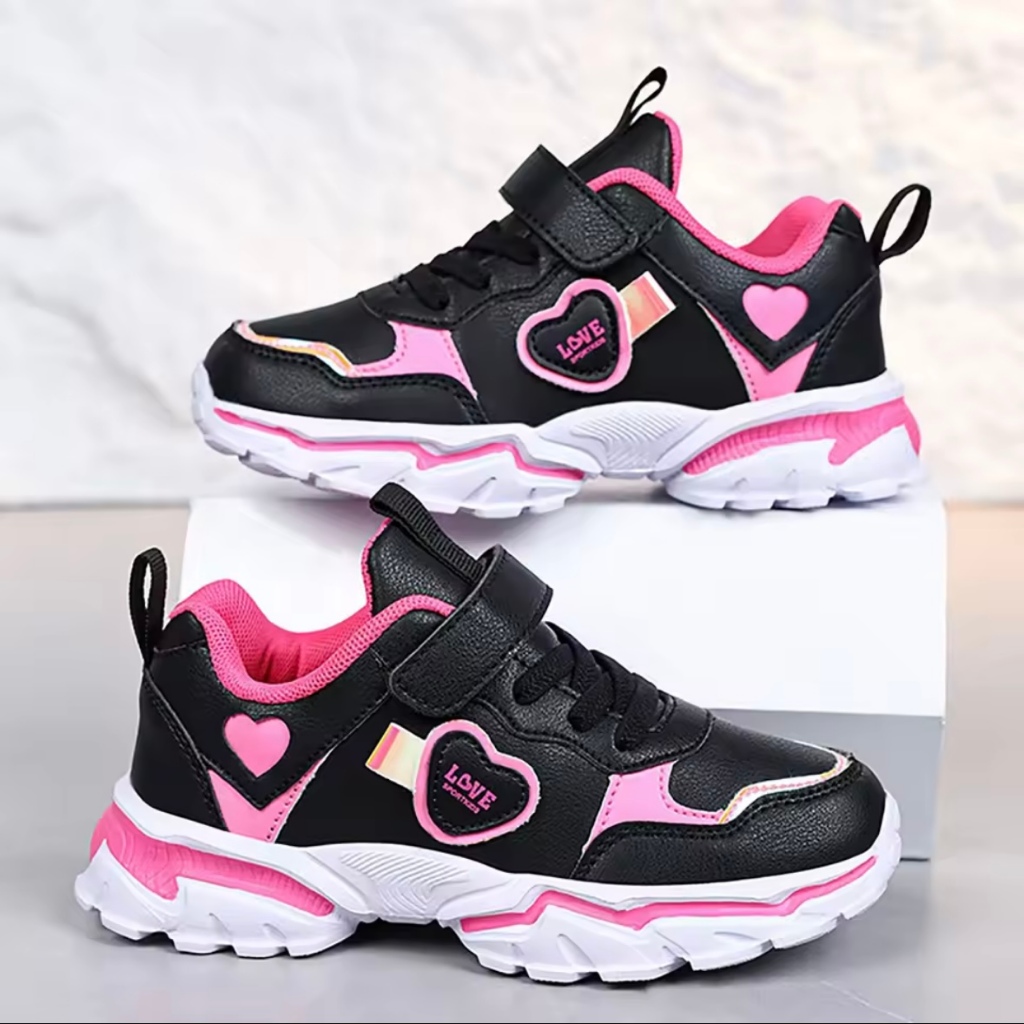 FASHION KIDS LOVE SPORT FIT BOYS AND GIRLS RUNNING SNEAKERS | Shopee ...