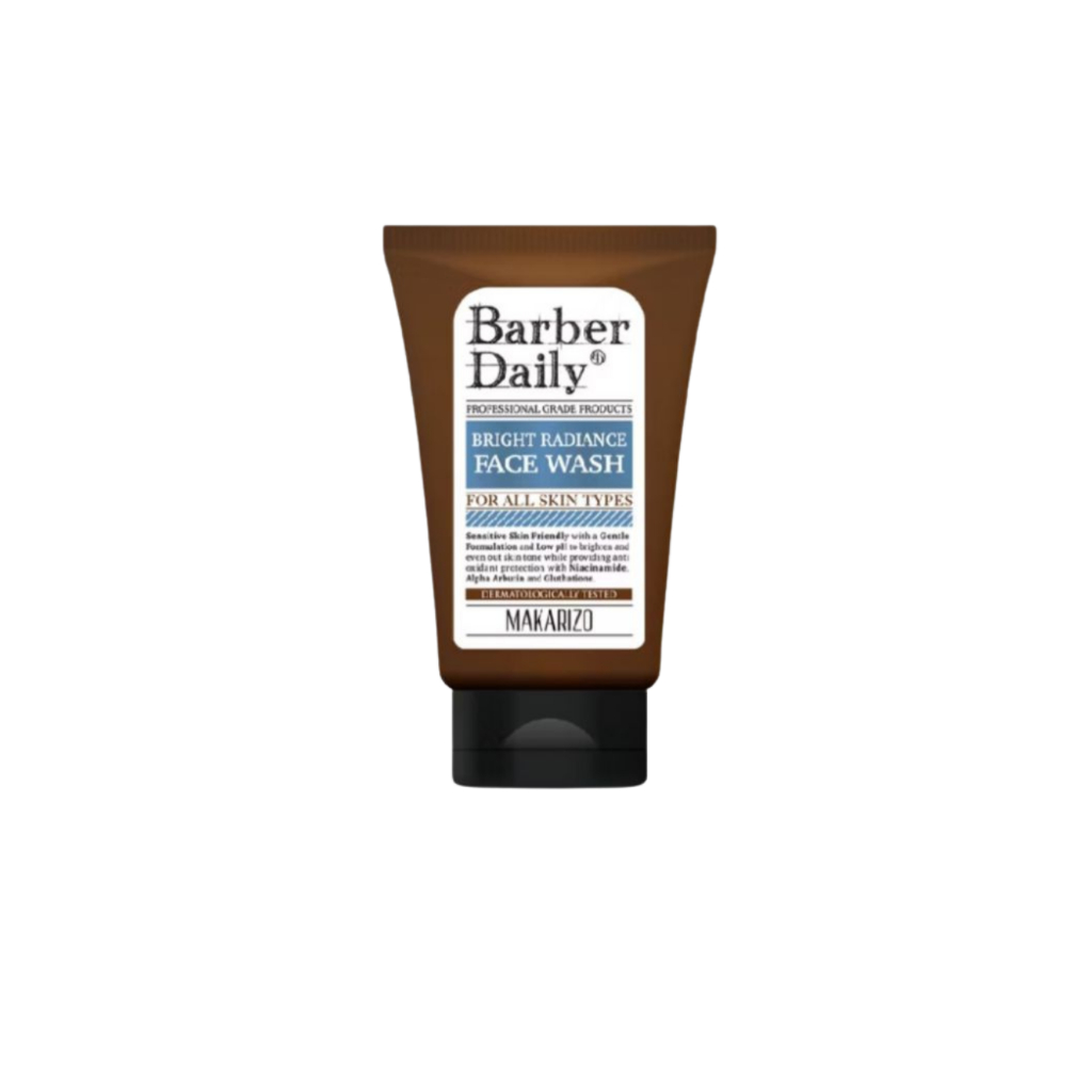 MAKARIZO Barber Daily Bright Radiance Face Wash 100mL | Shopee Malaysia