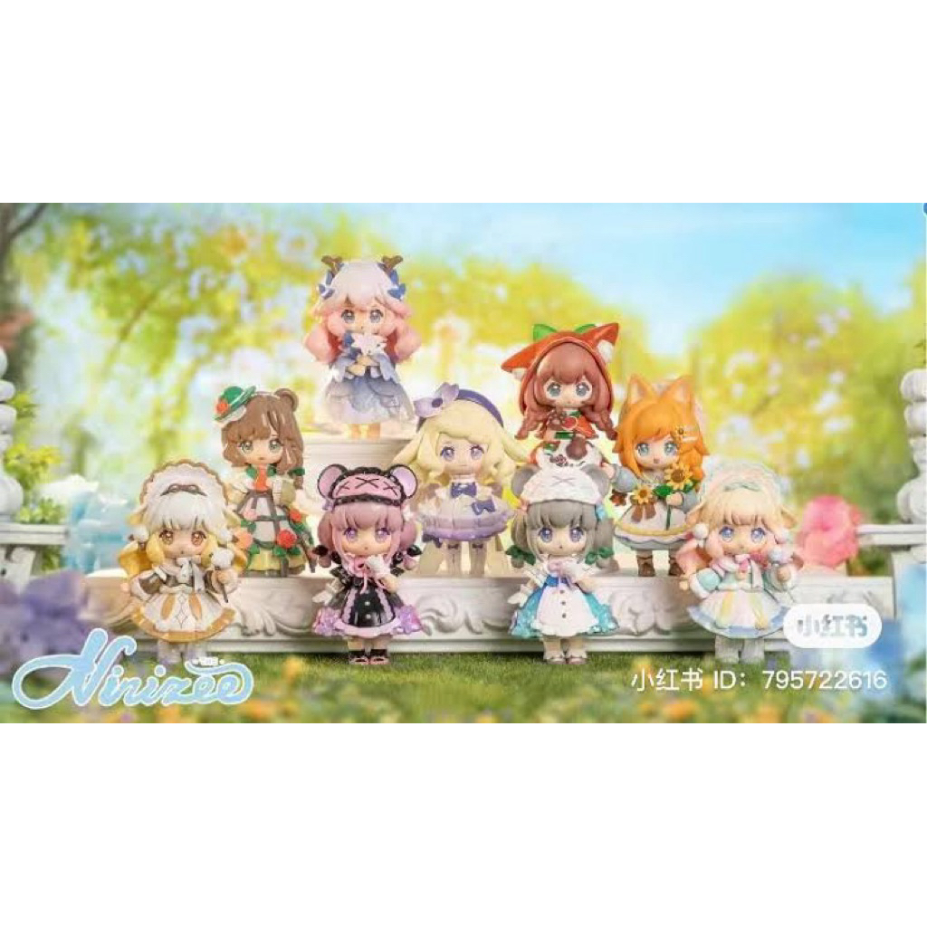 Ien ien SIMONTOYS NINIZEE The Secret Realm of Flowers Blind Box Series ...