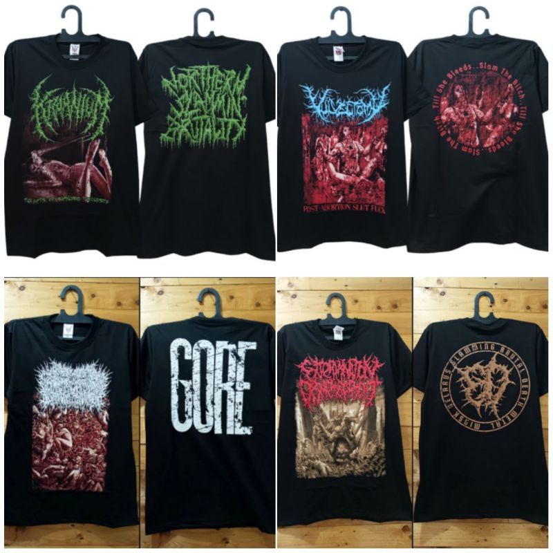 DEATH METAL T-SHIRT | DEATH DEATH DEATH | KRAANIUM | XAVLEG ...