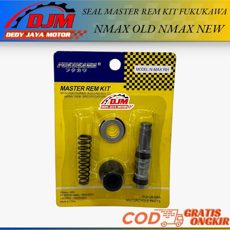 Nmax 150 Right Front Brake Master Seal Original Fukukawa Genuine Parts ...