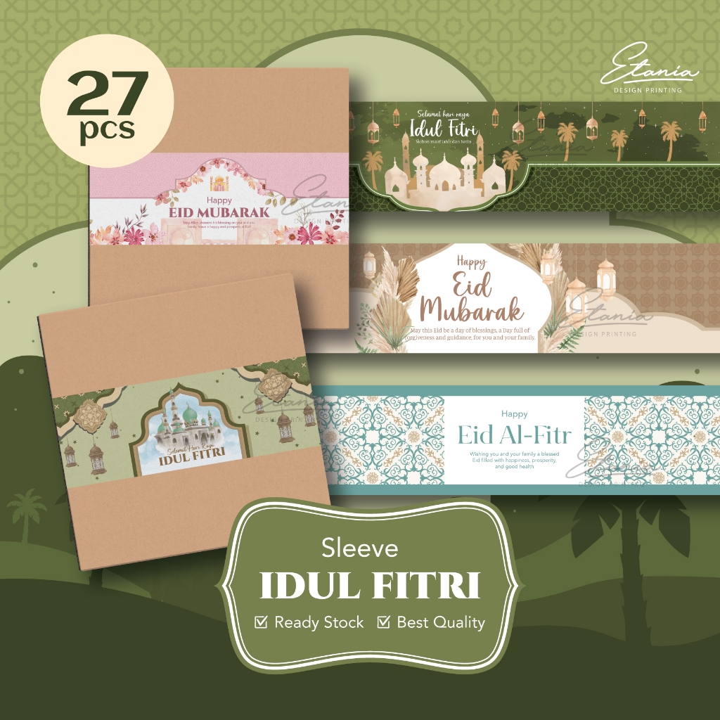 Paper Belt Eid al-Fitr | Eid UL Fitri Parcel | Eid Sleeve | Ramadan ...
