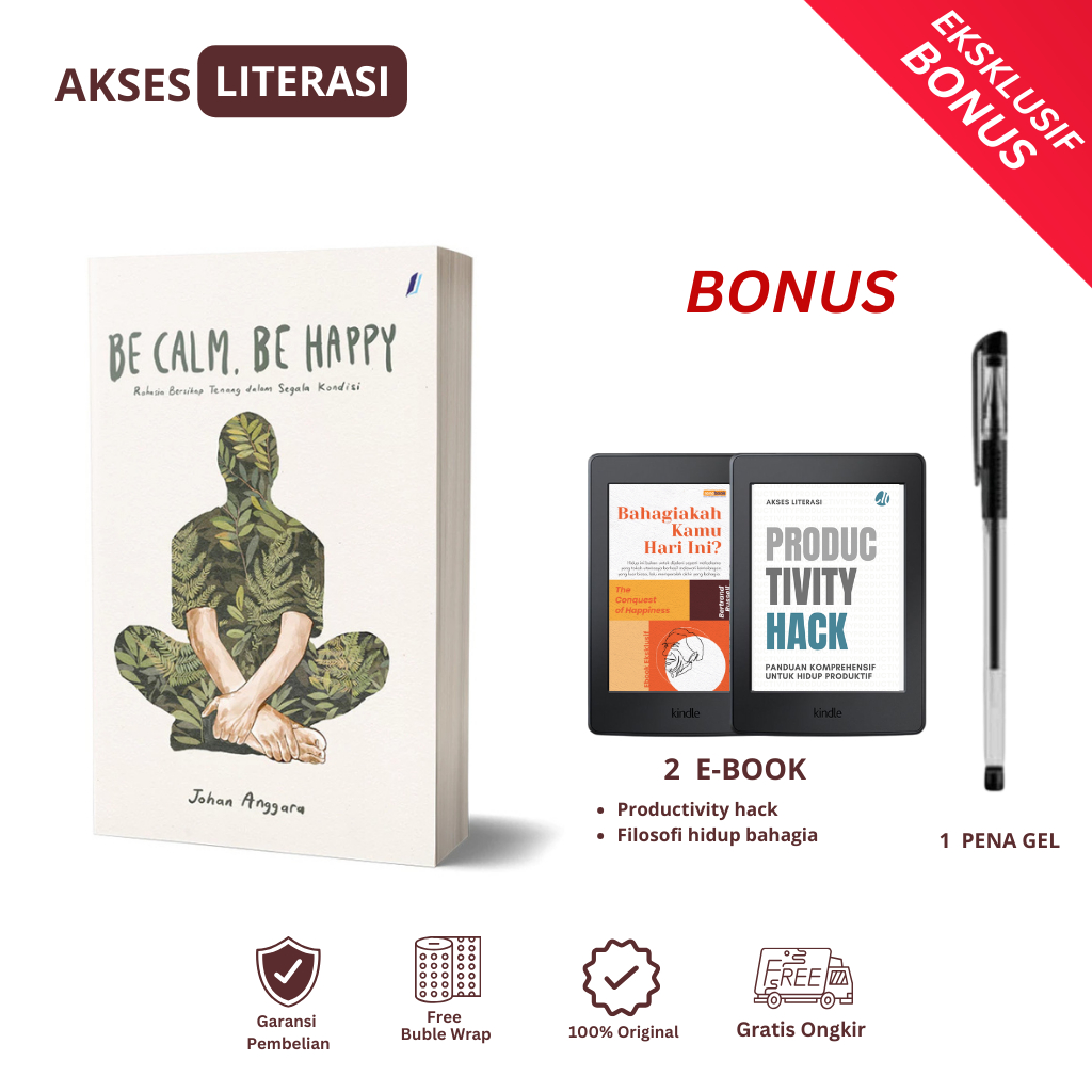 [Free Bubble Warp] Be Calm, Be Happy The Secret to Being Calm in All ...