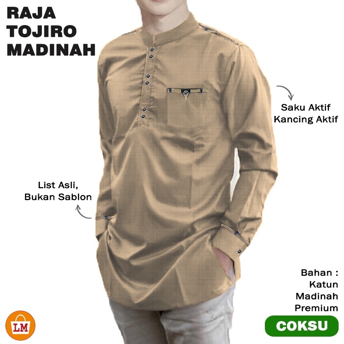 KATUN KEMEJA Raju - NEW 2025 BAJU KOKO JUMBO KURTA SHIRT PREMIUM COTTON ...
