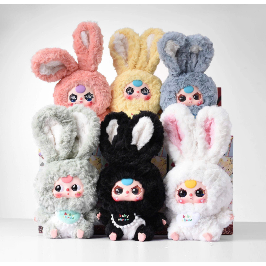 Baby Three Lily Rabbit Little Town Plush - Blind Box 1 pc | Shopee Malaysia