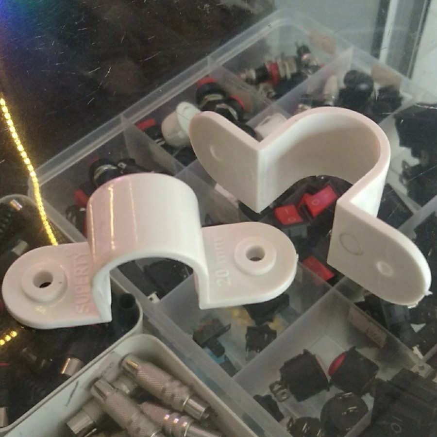 Electric Paralon Pipe Clamps 20mm 20 mm Pvc Pipes | Shopee Malaysia
