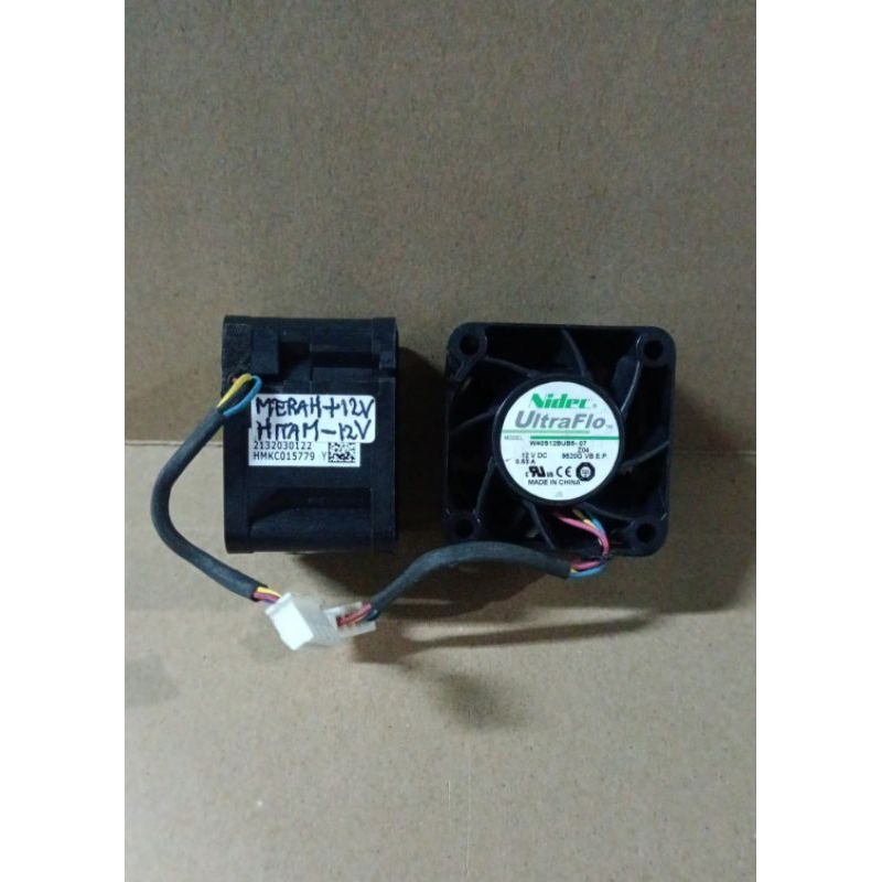 9318 fan nidec ultraflo fan 4cm 4x4 12v 12volt 12 volt bearing w40s12b5 ...