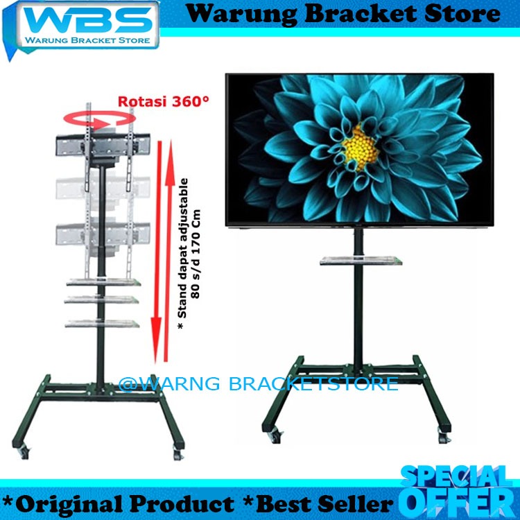 Standing bracket / standing tv bracket / tv stand bracket 60 55 50 43 ...