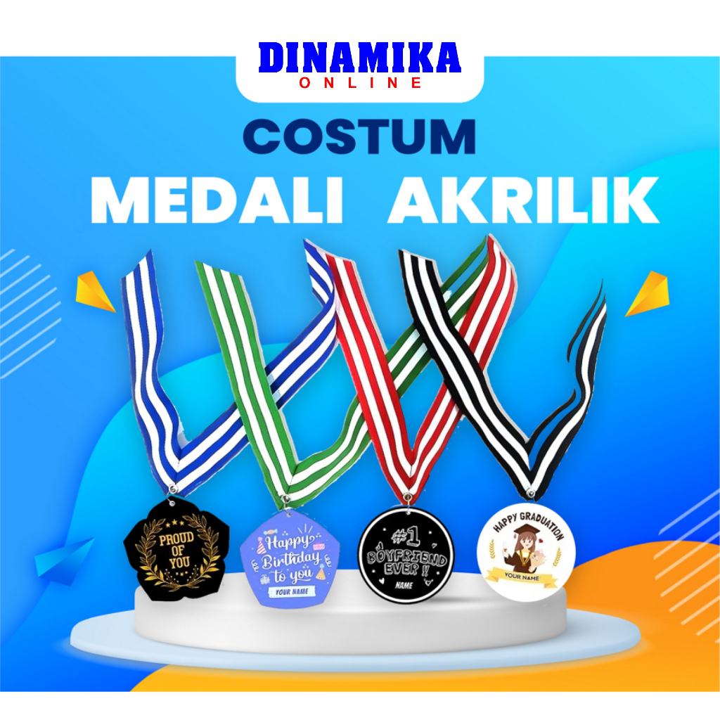 1-sided/2-sided Acrylic Medal, Olympic Championship Graduation Medal ...