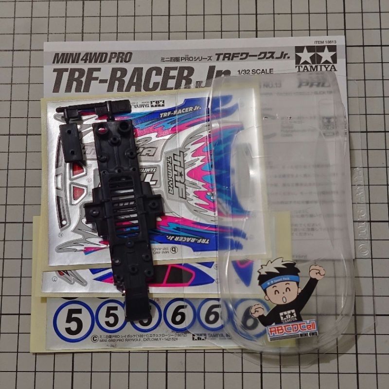 Tamiya body sticker trf racer jr polycarbonate 18613 for chassis ma ms original | Shopee Malaysia