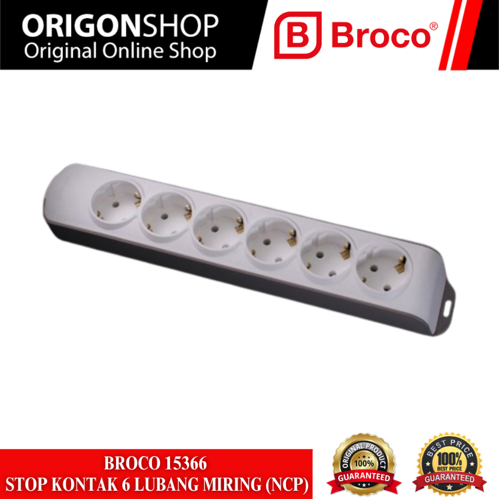 Broco 15366 Socket 6 Tilted Holes (NCP) | Shopee Malaysia