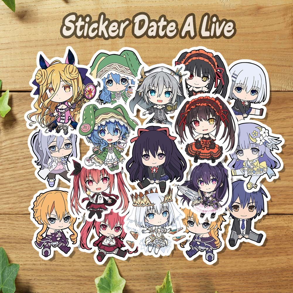 Date Sticker Livea | Anime Date A Live Sticker Pack | Kurumi vinyl ...