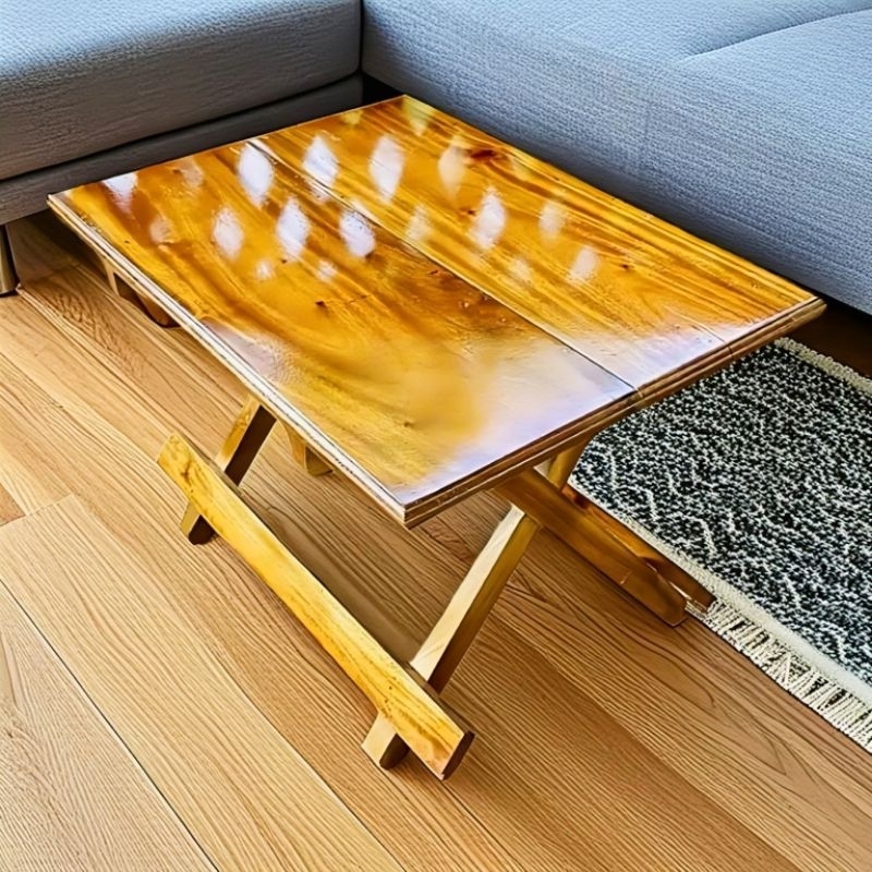 KAYU Rehal Al Qur'an Tilting Teak Wood Jumbo Folding Study Table ...