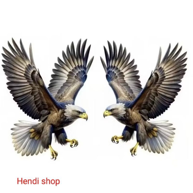 Garuda sticker 1 set right and left print cut | Shopee Malaysia