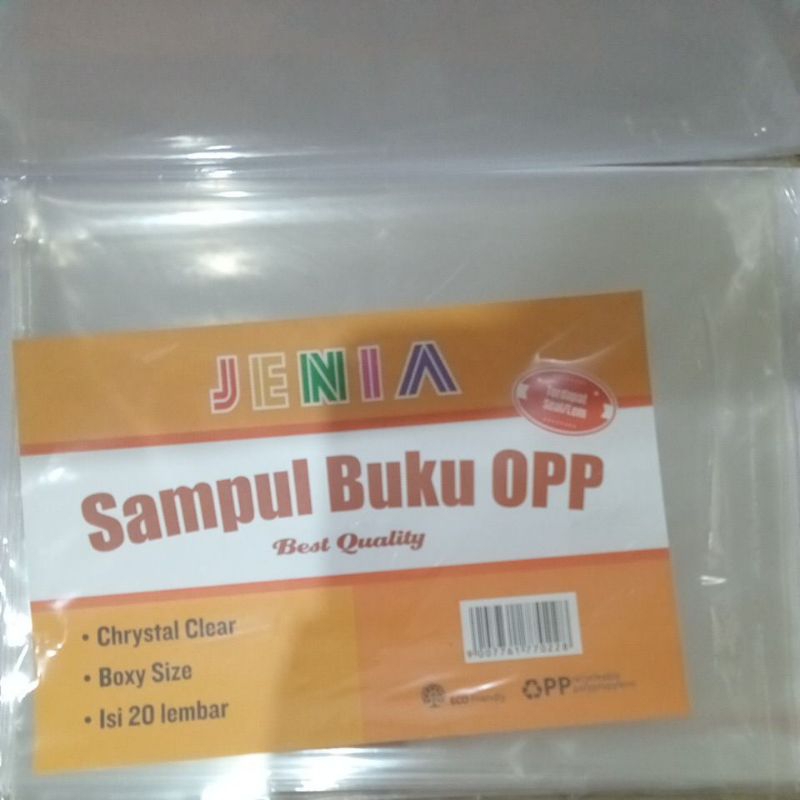 Jenia OPP BOXY BOOK COVER/plastic cover/pack | Shopee Malaysia