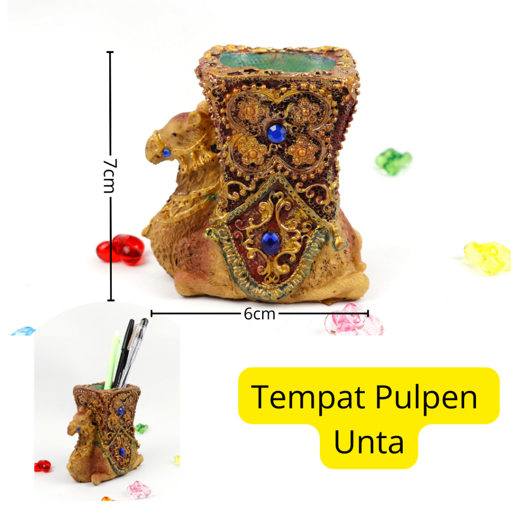 Pencil box holder - Camel model - Unique table display | Shopee Malaysia