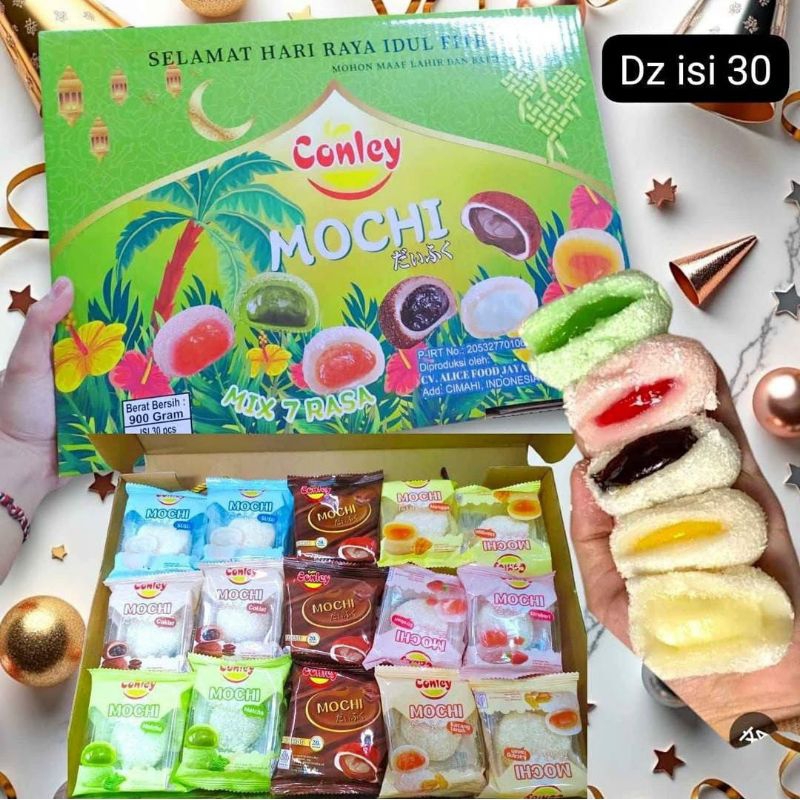 Mochi Conley Mix 7 Flavors, 30pcs | Shopee Malaysia
