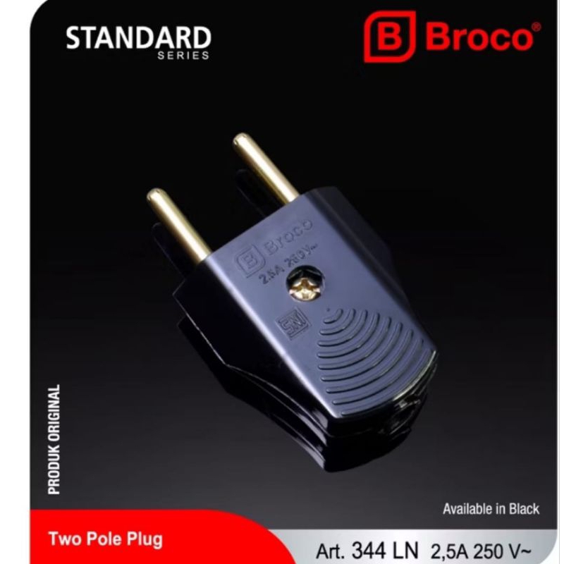 BROCO regular plug connection plug (344L) | Shopee Malaysia