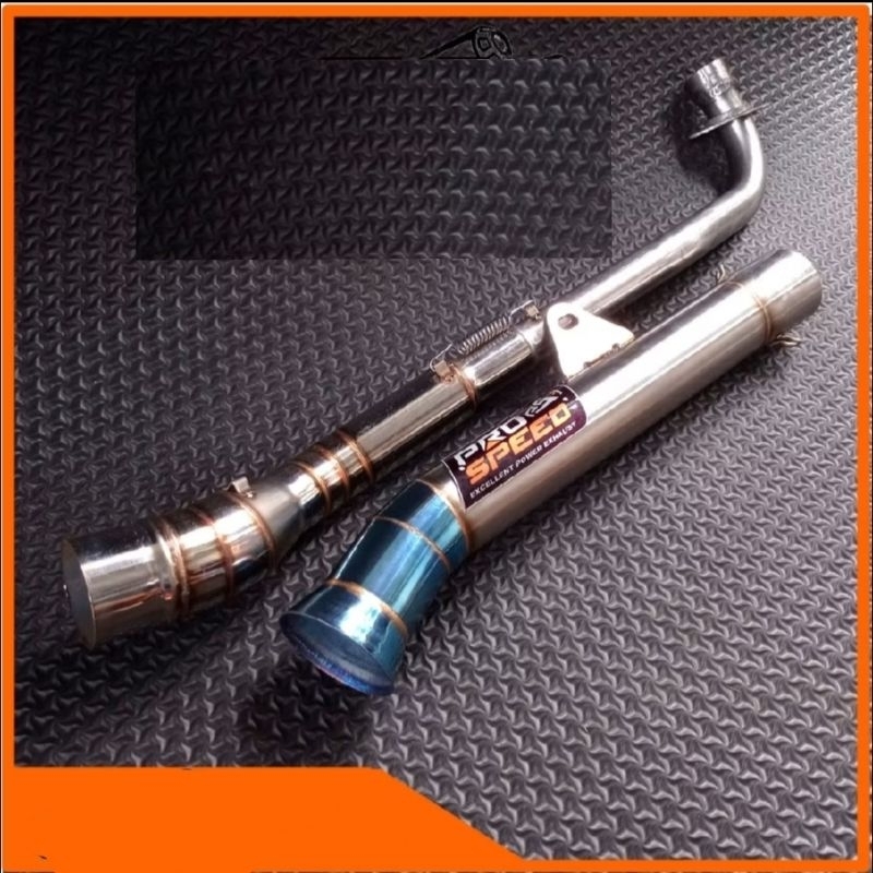 CREED Exhaust PRO speed exhaust Prospeed for Ex5 Wave100/110/125 ...