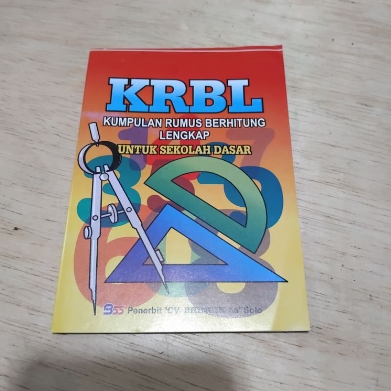 KRBL's book, a complete collection of counting formulas for elementary ...