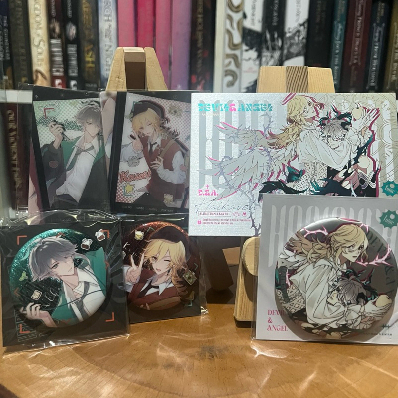 Genshin Impact Alhaittam x Kaveh Haikaveh CP Fanmerch by wilda 乌 Rabbit ...