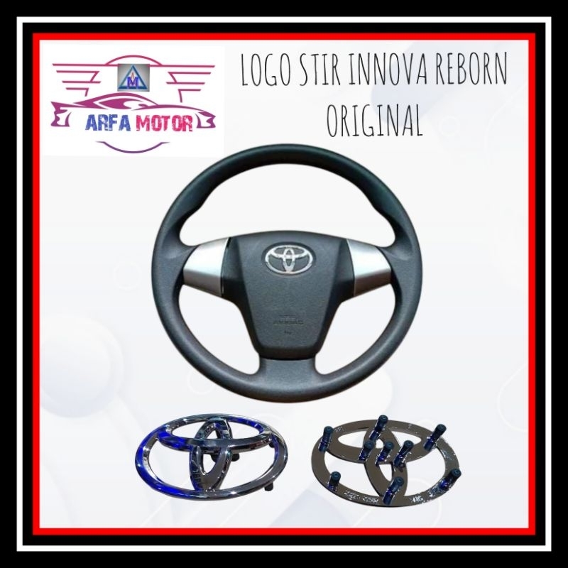 Original Innova Reborn Steering Wheel Logo Toyota Logo for Original ...